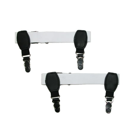 CTM® Elastic 1 Inch Double Clip Sock Garters | Walmart Canada