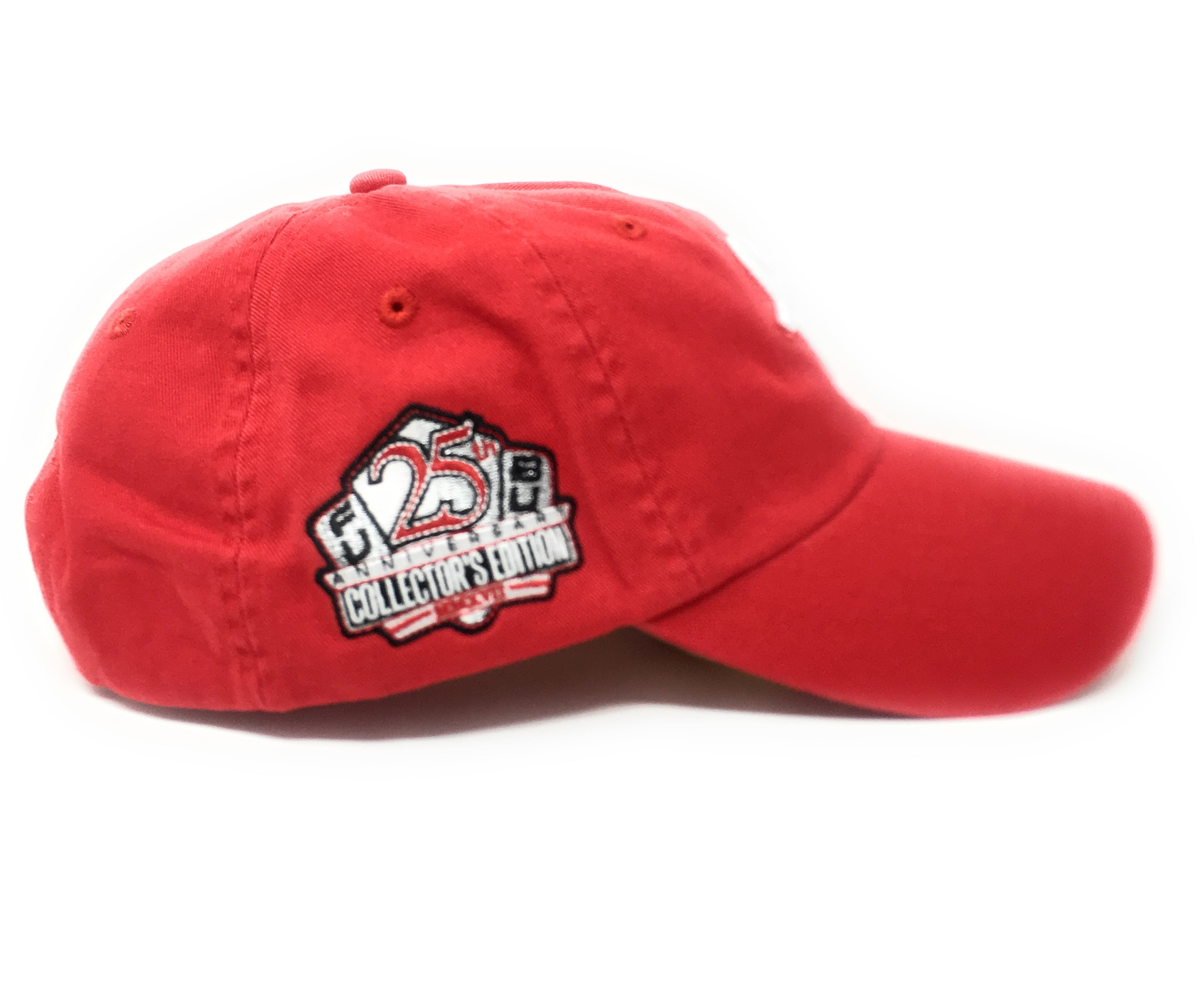 FUBU “FB” Logo 25th Anniversary Dad Red Snapback Hat