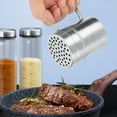 Stainless Steel Seasoning Shaker Bottles Handles and Lids, Spice Shaker ... Stainless Steel Seasoning Shaker Bottles Handles and Lids, Spice Shaker ...