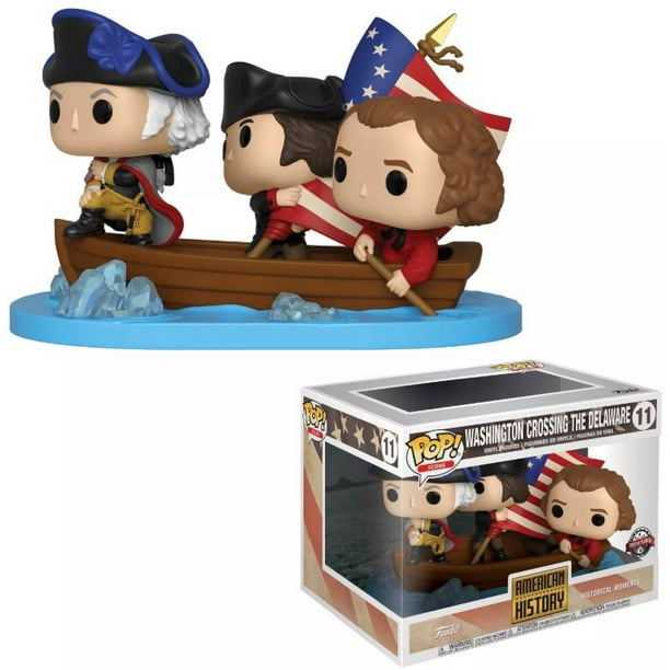 Funko American History POP! Icons Washington Crossing the Delaware ...