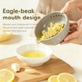 Resin Peeler Bowl And Grater Kitchen Tool For Quick Peeling Grating ...