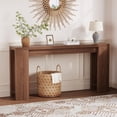 70.9In Farmhouse Narrow Console Table Space-Saving for Living Room ...