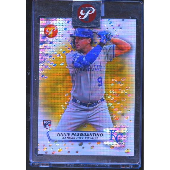 2023 Topps Pristine Vinnie Pasquantino #134 Gold Bubbles Refractor /50 ...