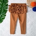 BOOMNY Toddler Girls Leggings Skiny Fit Pants for Girl Trendy Lace Trim ...