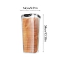 Bread Loaf Container|Transparent Bread Box with Airtight Lid|Sandwich ...
