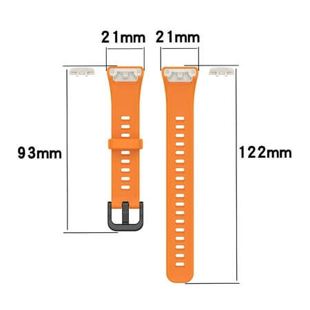 Strap Compatible for Huawei Band 6/Honor Band 6 for Huawei Band TPU ...