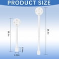 Outlet Extender with USB Ports, 3 AC Sockets, 18.5-26.4 in Retractable ...