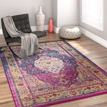 Well Woven Laurent Topeka 2'3" x 7'3" Runner Modern Vintage Suzani ...