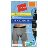 Men's Cool Comfort Mesh Boxer Brief, 5 Pack - Walmart.com