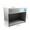 DENSET Professional 4 Colors Matching Light Box Color Matchine ...