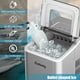 Costway Portable Ice Maker Machine Countertop 26Lbs/24H Self-cleaning w ...