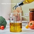 Glass Measuring Cup with Insulated Handle and V-Shaped Spout, High ...