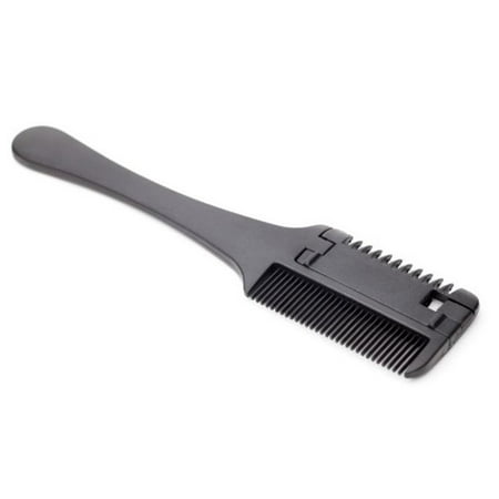 Hair Razor Comb Shaving Blades Handle Hairdressing Hair Styling Razor ...