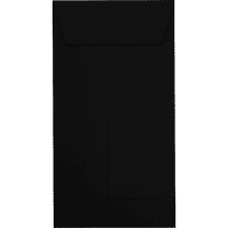 LUXPaper #5 1/2 Coin Envelopes, 80 lb. Midnight Black, 3 1/8 x 5 1/2 ...
