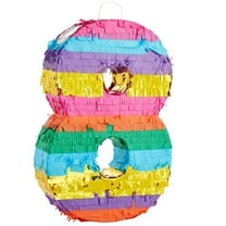 Rainbow Number 7 Pinata for 7th Birthday, Fiesta, Cinco de Mayo (12x16 ...