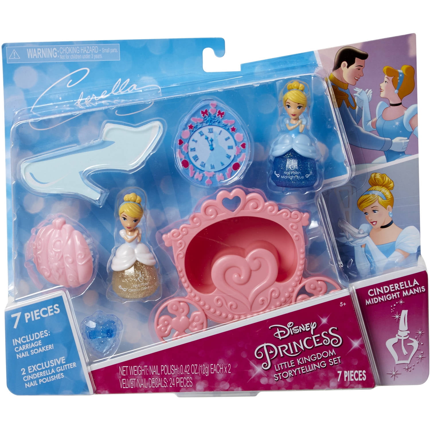 Disney Princess Makeup Collection, Cinderella's Midnight Manis ...