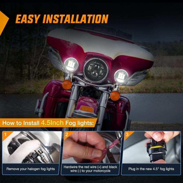 Harley Auxiliary Lights Harley Davidson Driving Lights | JPCycles.com