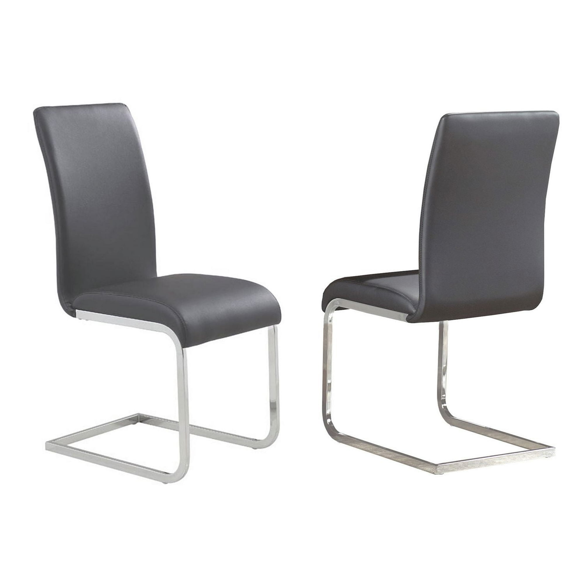 Click here for Worldwide Home Set Of 2 Faux Leather Dining Chair... prices
