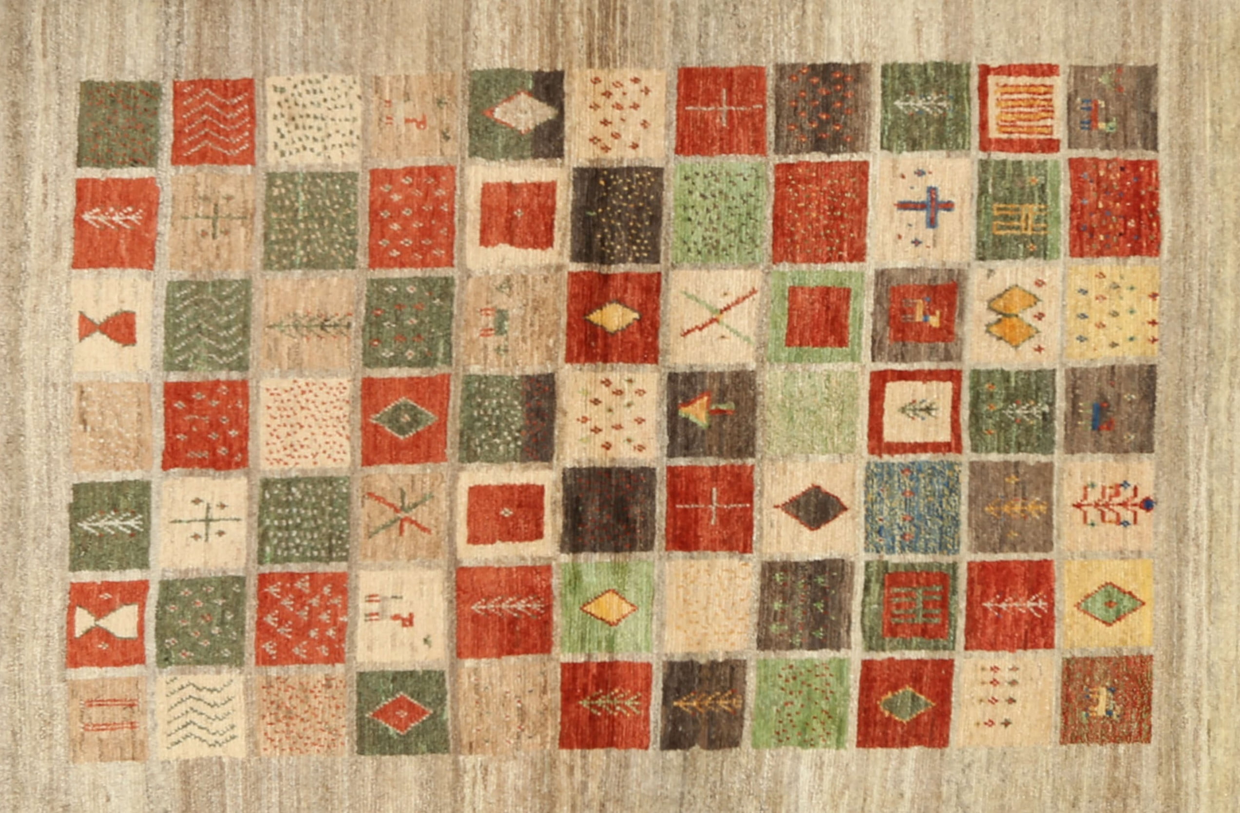 Ahgly Company Machine Washable Indoor Rectangle Contemporary Red Fox ...