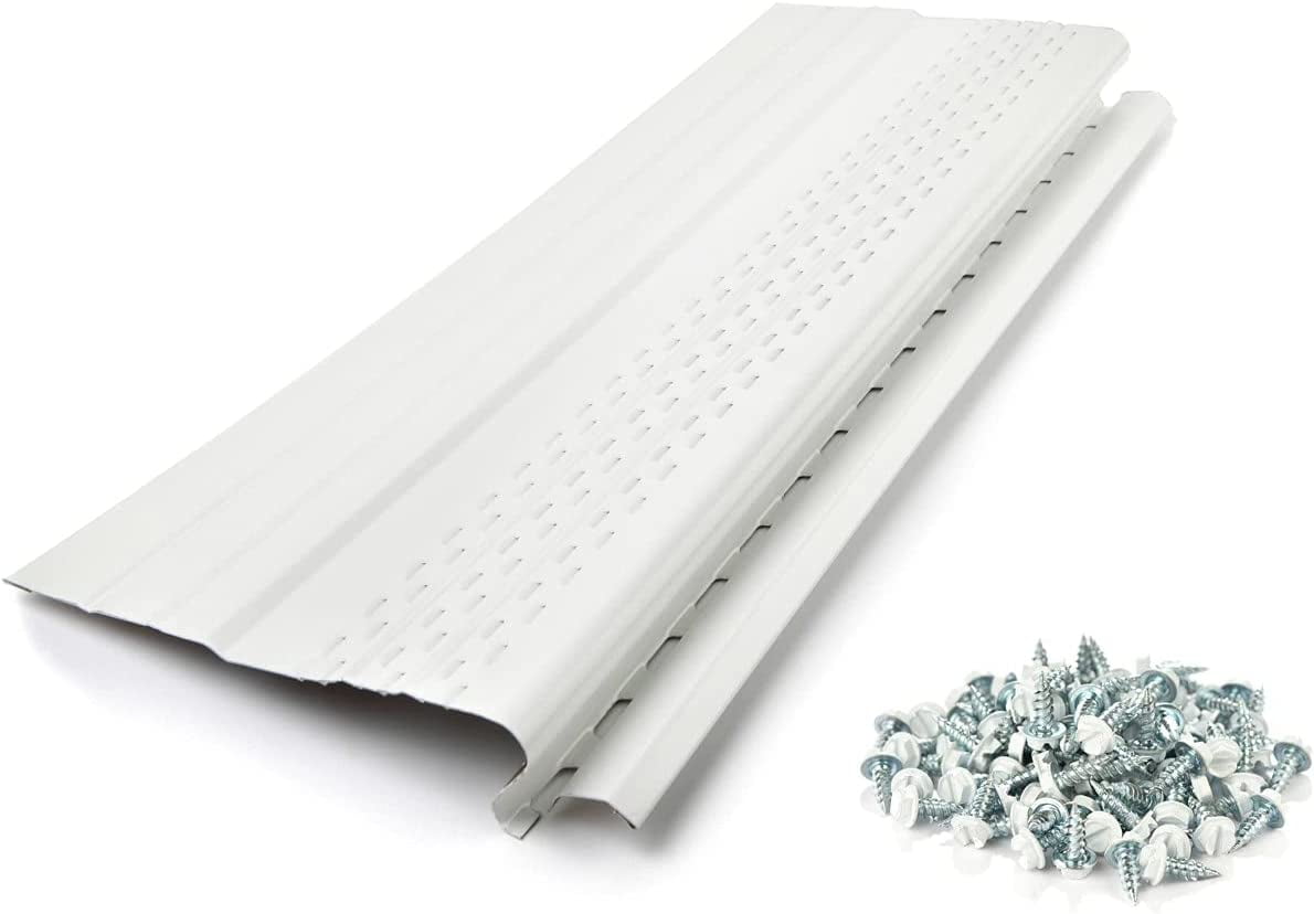 Waterlock Pro Gutter Guards Leaf Protection 25 Feet Pack High-Gloss ...