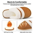 Ecetana Cozy Slippers for Women Indoor and Outdoor Fuzzy House Shoes with Memory Foam - Walmart.com