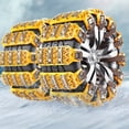 Thorn Pattern Heavy Duty Tire Chains for Enhanced Traction and Safe ...
