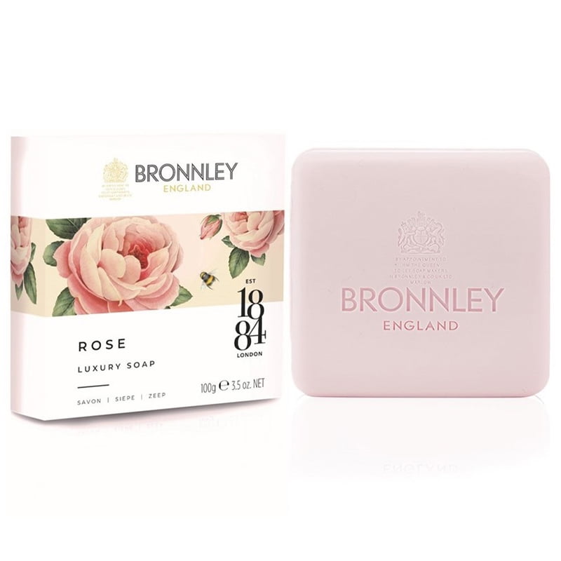 Bronnley Rose Triple Milled Soap 100g - Walmart.com