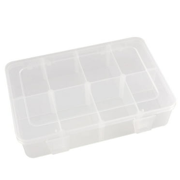 Plastic 24 Compartments Electronic Components Storage Box Case ...