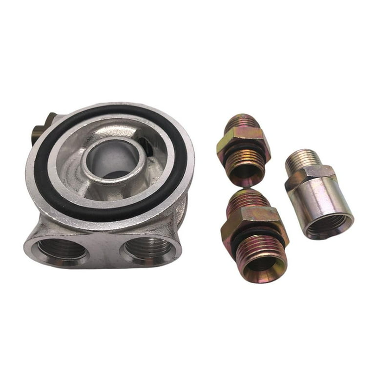 4-16 UNF Universal AN10 Oil Filter Cooler Adapter Sandwich, 41% OFF