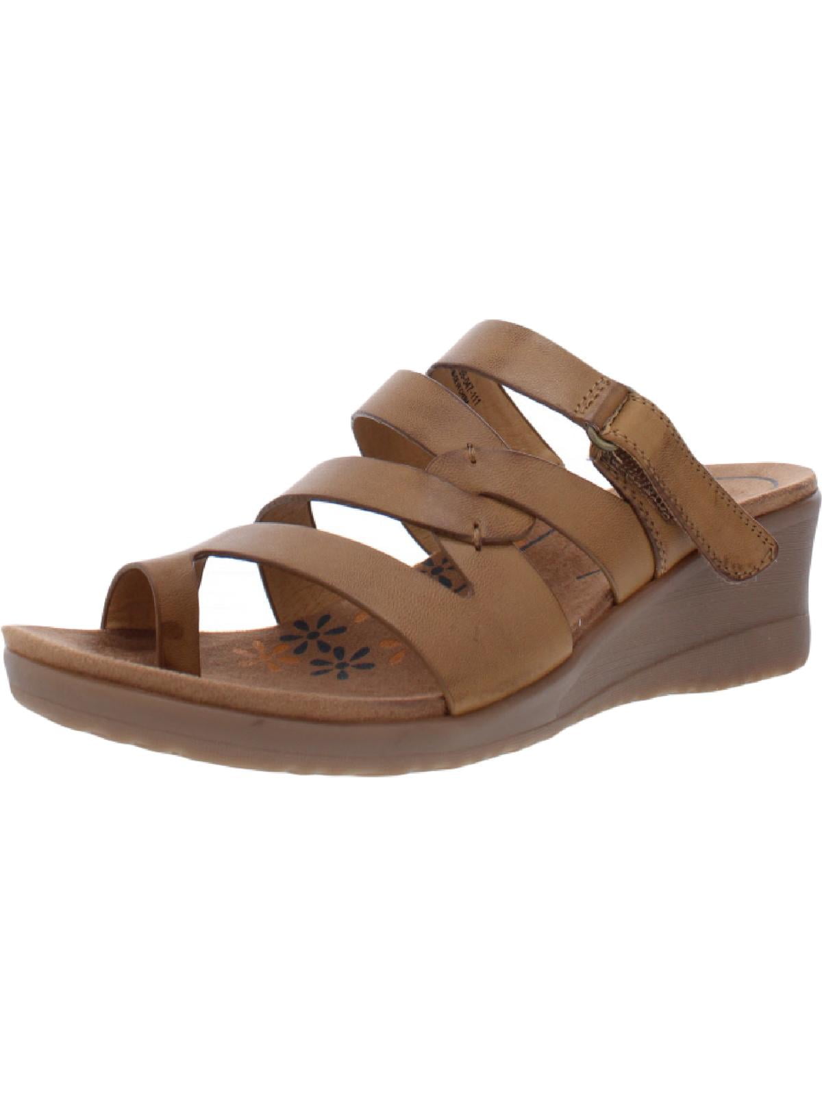 Baretraps Womens Theanna Strappy Slip On Wedge Sandals - Walmart.com