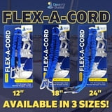 Direct 2 Boater's Flex-A-Cord - 18" Length - Blue Nylon with Stainless ...