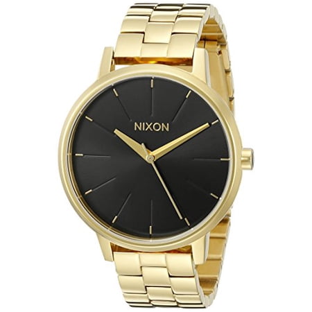 Nixon Womens A0992042 Kensington Analog Display Japanese Quartz Gold ...