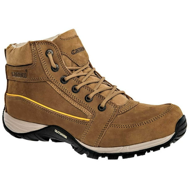 Botas De Senderismo Exterior Piel Color Café de Caribu Caribu 849 ...