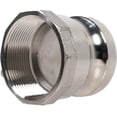 2PCS Type A 2'' Camlock Fitting 316 Stainless Steel Cam Lock Adapter ...
