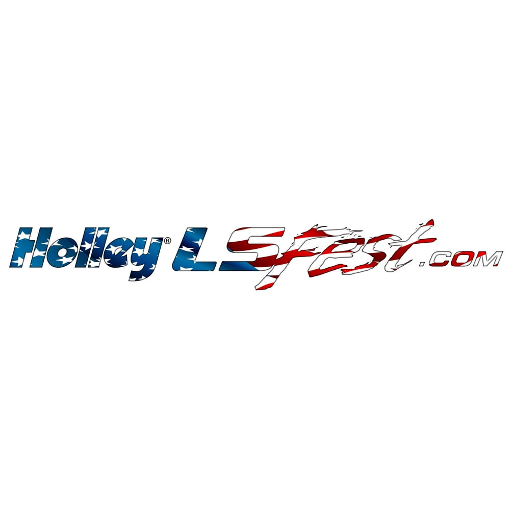 Holley 36-478 Holley LS Fest American Windshield Decal - Walmart.com ...