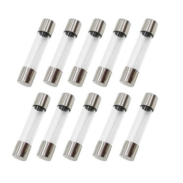 Value Pack: 10 Pcs F5AL Fast-Blow Fuse 5A 250V Glass Fuses 5 x 20 mm (5amp) - Walmart.com