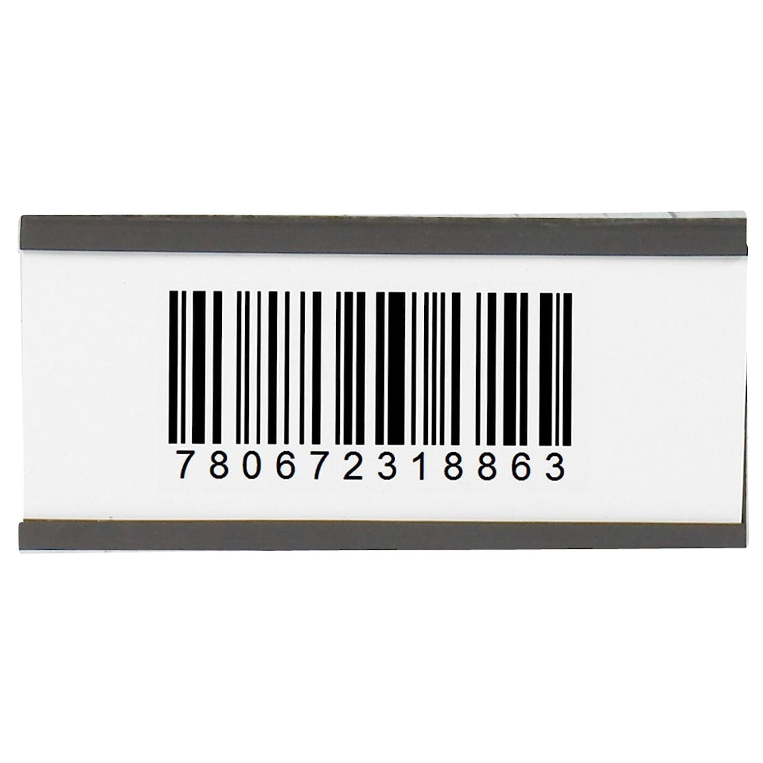 Bilot 2 x 4 Inch Magnetic C-Channel Label Holder with Paper Inserts ...