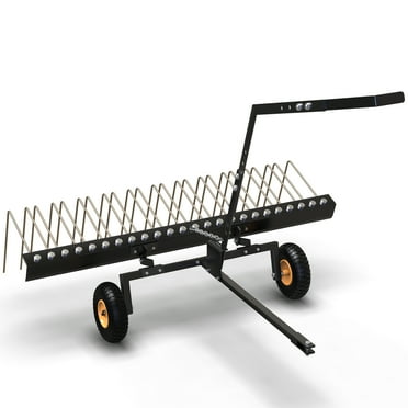 Yard Tuff 60 Inch Lawn Pull Drag, Landscape ATV Rake, Tow Behind ...