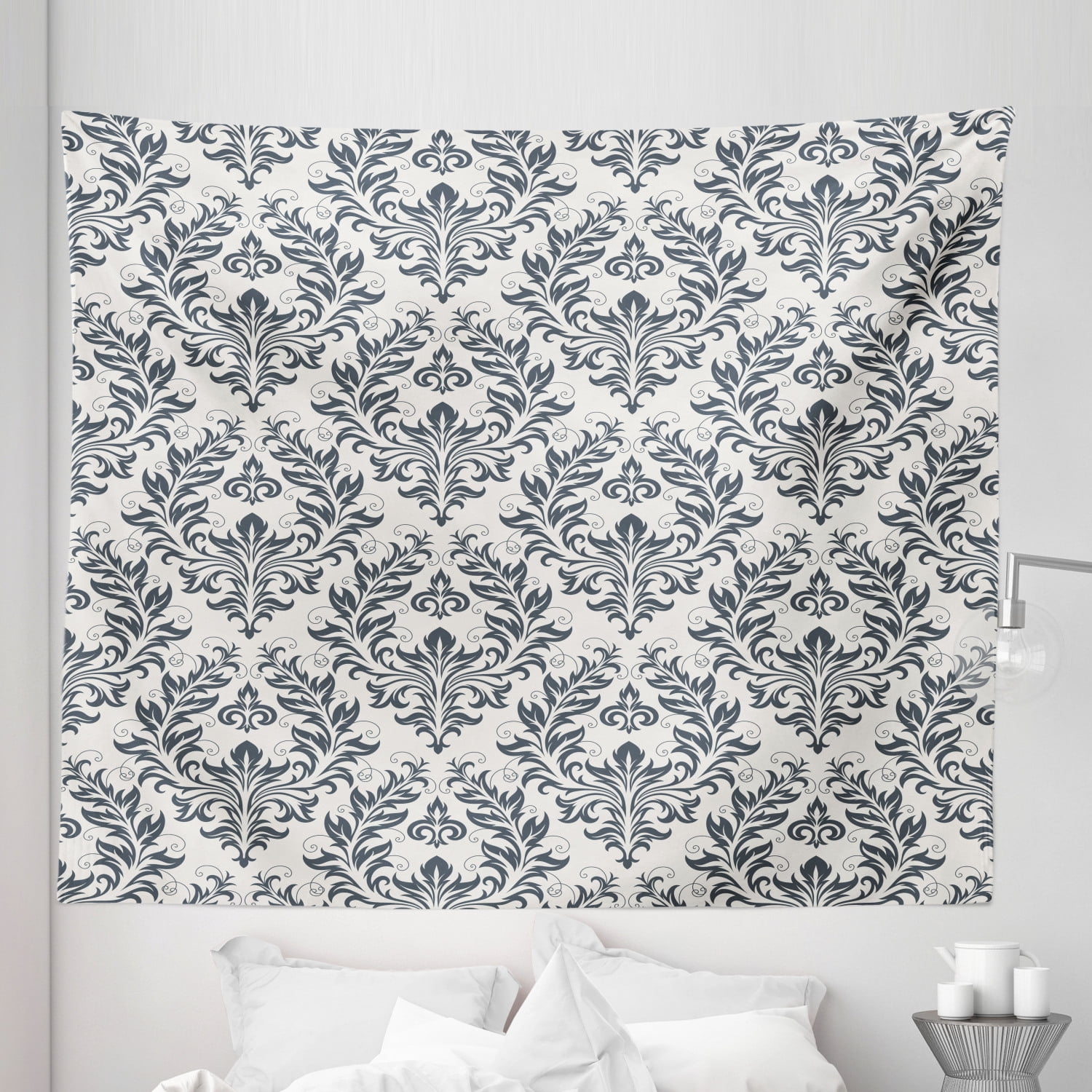 Victorian Tapestry, Floral Ornament Damask Flourishes Classics ...