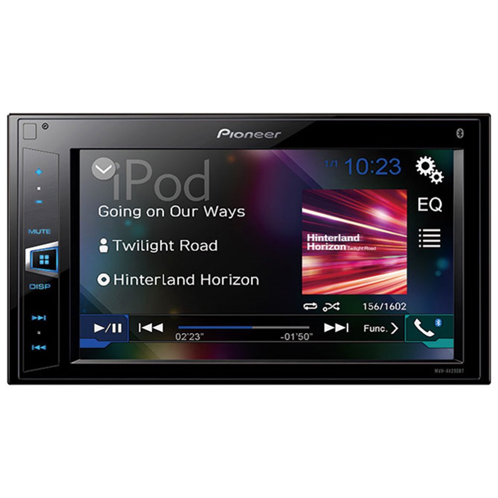 Pioneer MVH-AV251BT Digital Multimedia Video Receiver with 7" WVGA ...