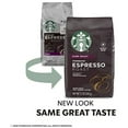 Starbucks Dark Roast Whole Bean Coffee — Espresso Roast — 100% Arabica ...