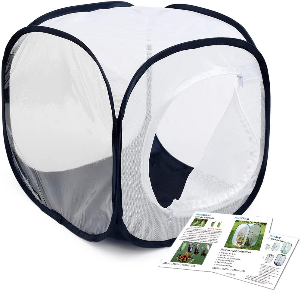 12 Butterfly Habitat Insect Cage Monarch Butterfly Enclosure for ...