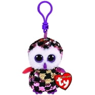 TY Beanie Boos - SUNSET the Unicorn (Glitter Eyes) (Plastic Key Clip ...