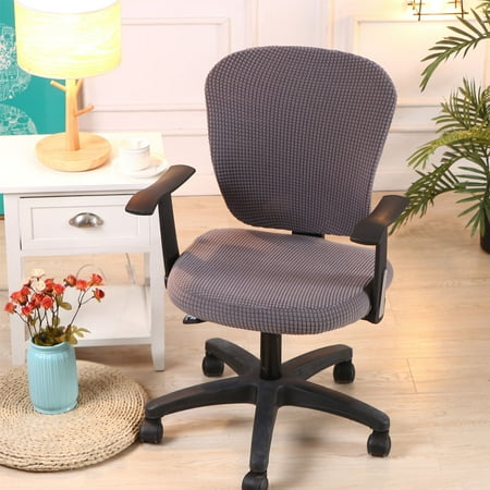 Decodeary Office Extensible Armchair Slipcover Universal Swivel Chair ...