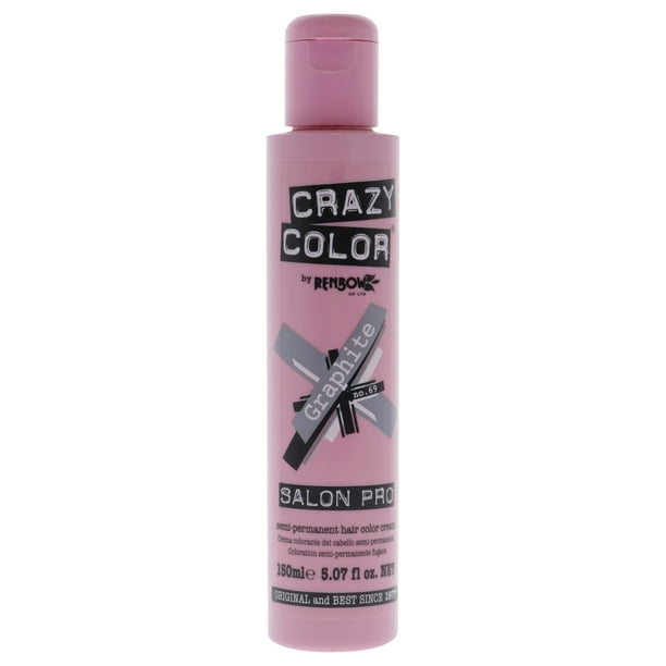 Crazy Color Salon Pro Semi Permanent Hair Color - 69 Graphite, 5.07 oz ...