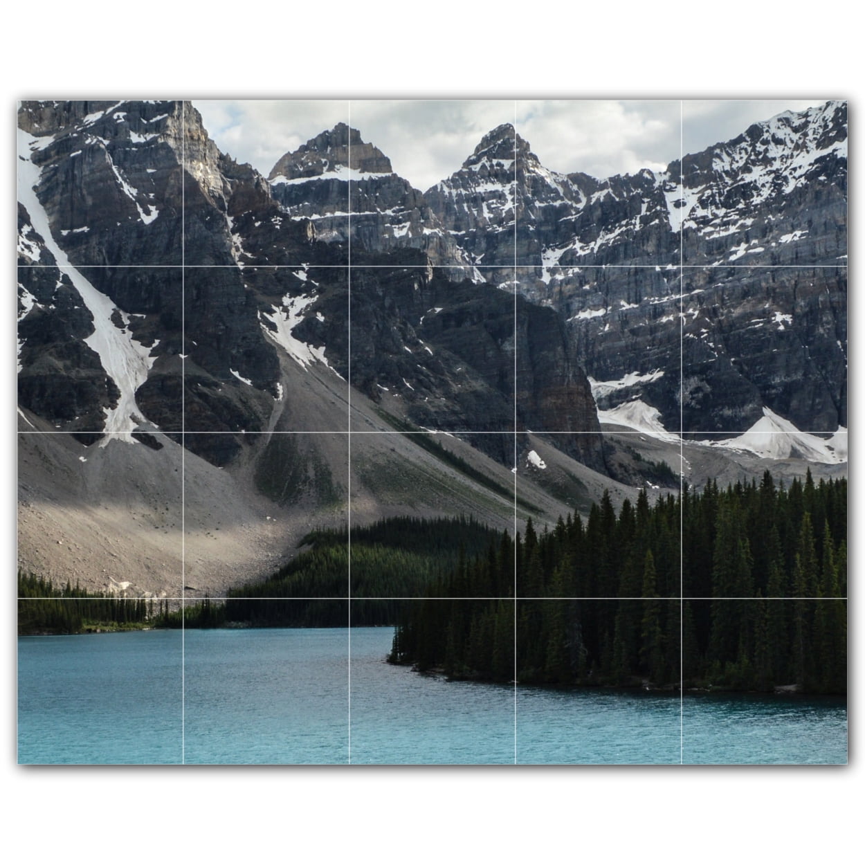 Picture-Tiles.com: Mountains Ceramic Tile Wall Mural WAL500855-54XL. 60 ...
