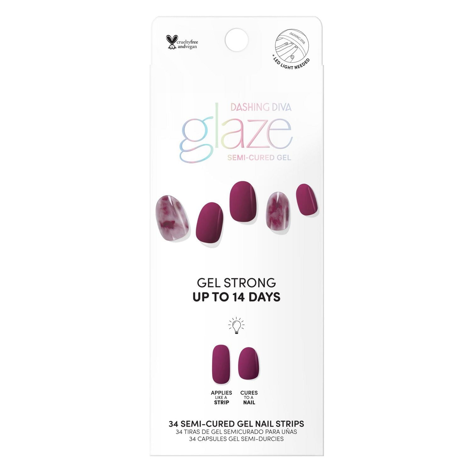 Click here for Dashing Diva Glaze Art -Sangria Swirl prices