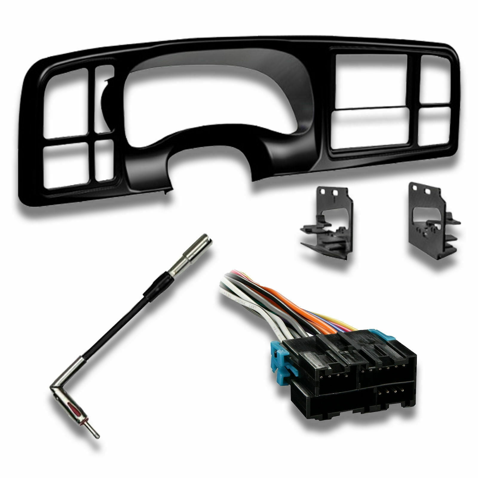 AMERICAN INTERNATIONAL Single/Double DIN Kit for 99-02 GM Trucks ...