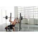 Gold's Gym XR 10.1 Olympic Weight Bench with Weight Storage - Walmart.com