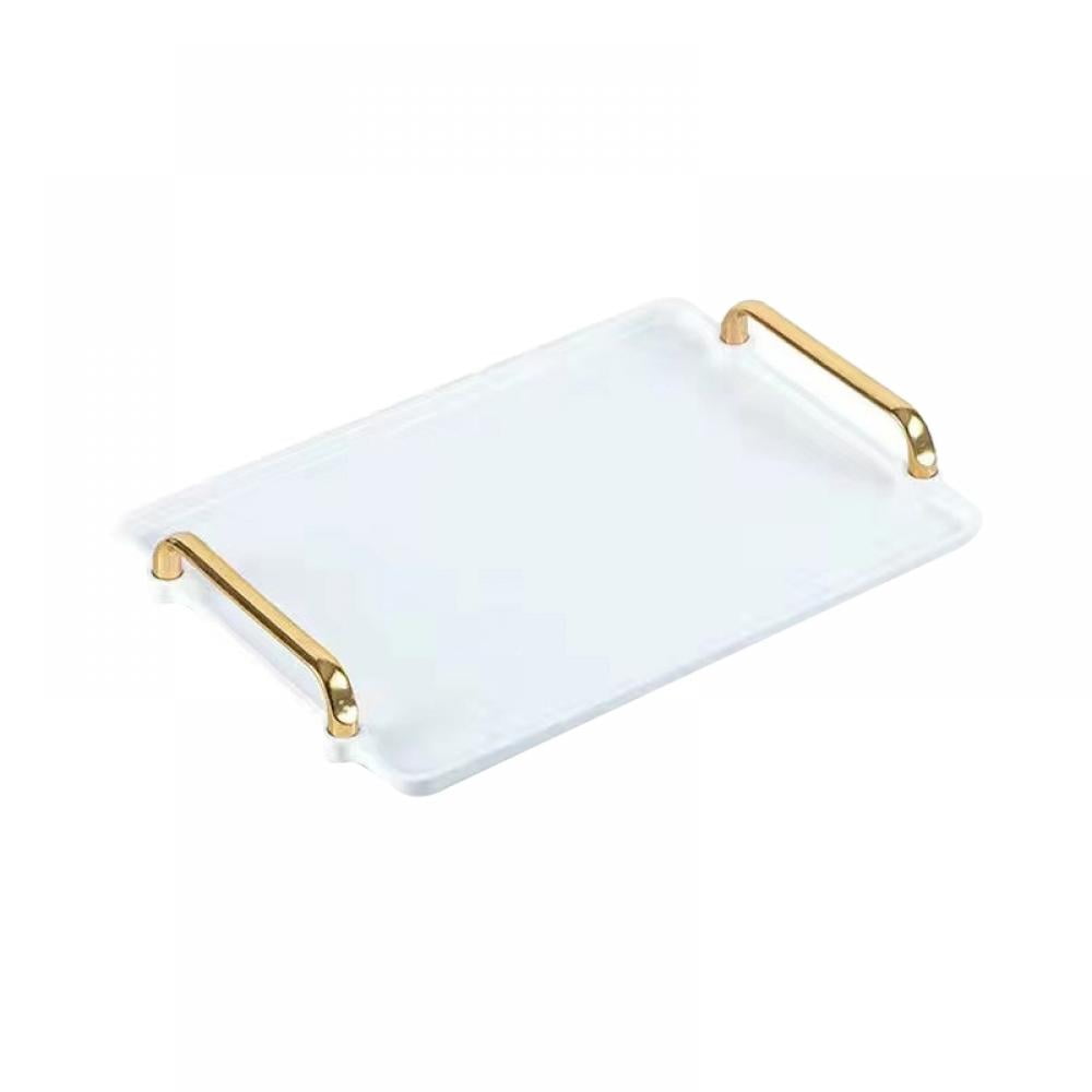 BOLLSLEY Serving Tray Rectangular Plastic Tray Food Serving Trays for ...